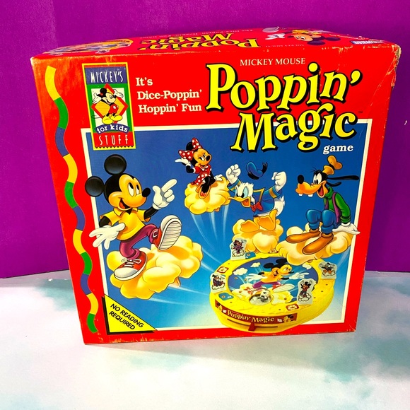 Disney | Toys | Disney Vintage 991 Mickey Mouse Poppin Magic Game ...